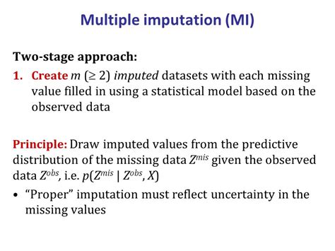 Multiple Imputation A Miracle Cure For Missing Data Ppt Download