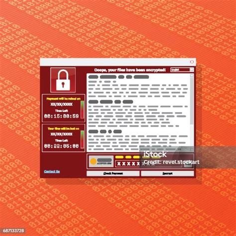 바이러스 악성 코드 랜 섬 Wannacry 파일을 암호화 하 고 돈이 필요 합니다 It 지원에 대한 스톡 벡터 아트 및 기타 이미지 It 지원 감지기 개념 Istock