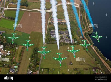 The Saudi Hawks Is The Aerobatic Display Team Of The Royal Saudi Air