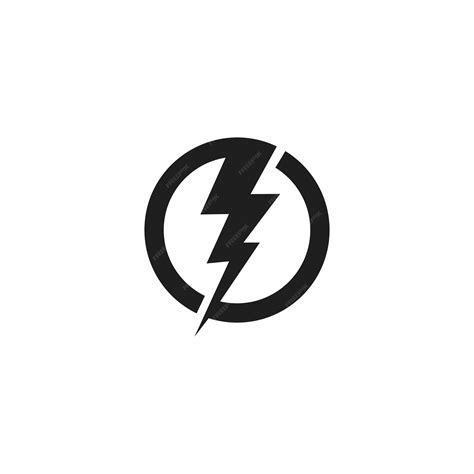 Lightning Symbol Vector Illustration Premium Ai Generated Vector