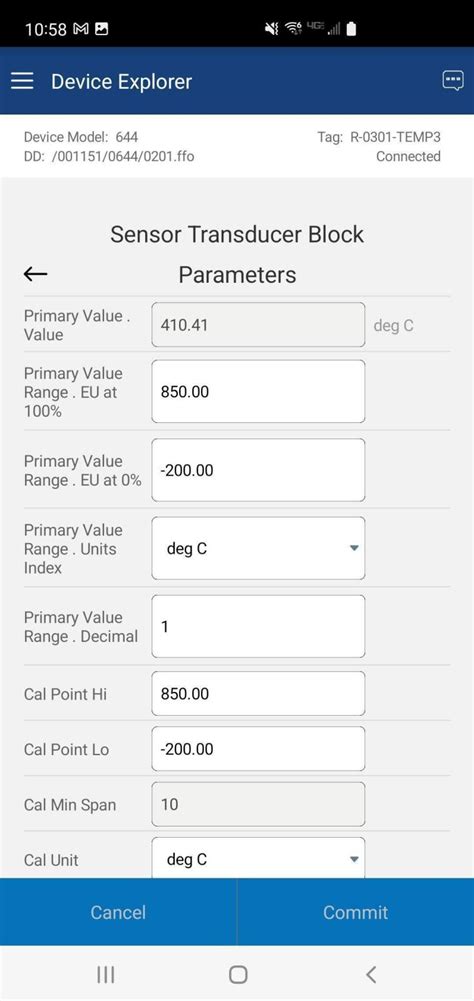 Procomsol Foundation Fieldbus Ff Smart Communicator For Android Procomsol