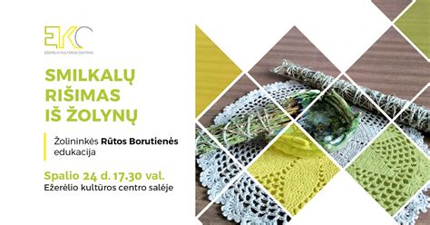 Žolininkės Rūtos Borutienės Edukacija „smilkalų Rišimas Iš žolynų