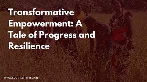 Transformative Empowerment A Tale Of Resilience And Progress Ssdo