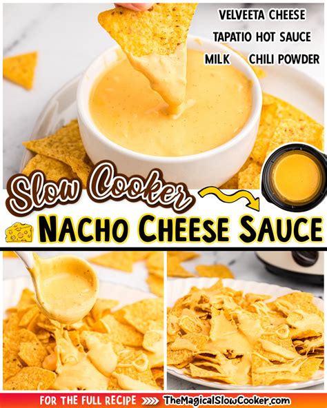 Nacho Cheese Sauce {slow Cooker} The Magical Slow Cooker