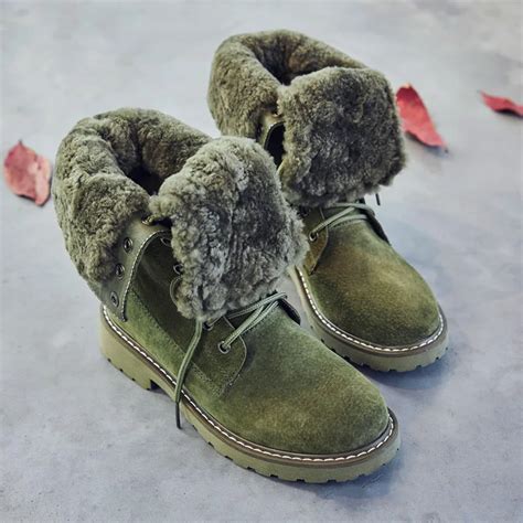 Зимние сапоги из натуральной кожи; женская обувь; коллекция года ...