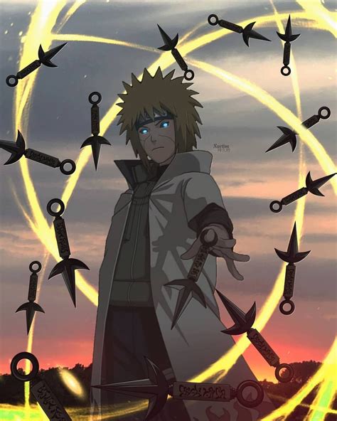 Minato The Yellow Flash Arte De Naruto Fotos De Naruto Shippuden