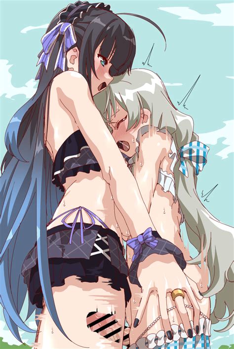 Mototenn Kanabako Misora Assault Lily 1futa 1girl Ahoge Bar