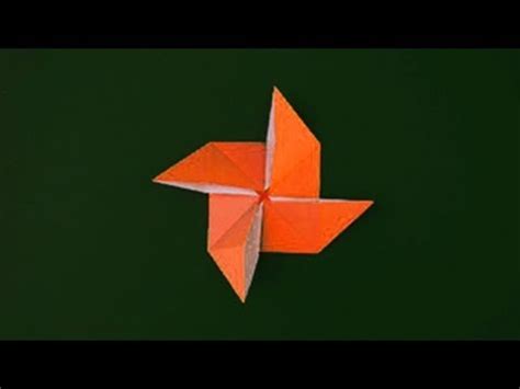 Origami How To Fold A Pinwheel Base The Secrets Of Origami
