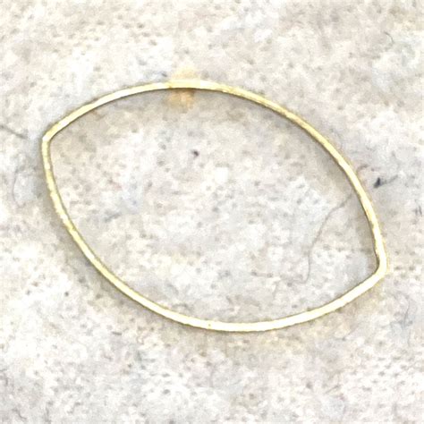 Heart Shaped Brass Rings