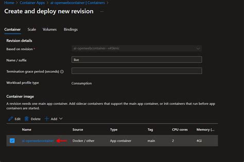 Setup Openweb Ui Ai Webpage Azure Container Apps Blake Drumm Technical Blog