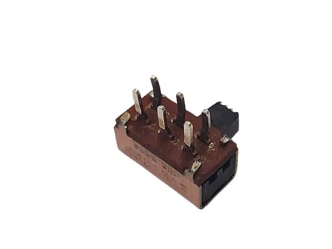 Chave Hh Mini 2 Posicoes 6 Terminais 90°g Evetron Power Circuit Componentes Eletrônicos