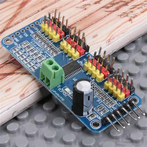 PWM SERVO DRIVE PLATE 16 Channel PWM Controller IIC Port For Arduino Robot 6 60 PicClick UK
