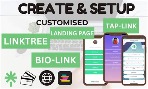 create a linktree landing page biolinks linktree tap links linktree