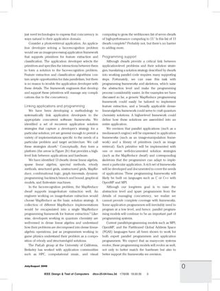 The Concurrency Challenge Notes PDF Programming Languages Computing