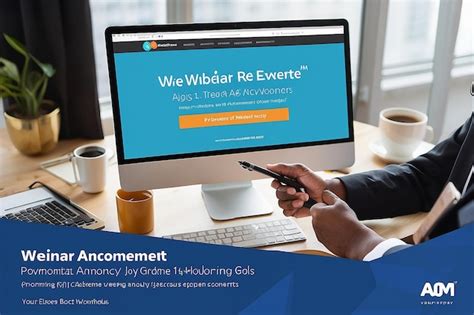 premium photo webinar announcement