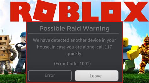 Roblox How To Fix Error Code 1001 Giga Screens