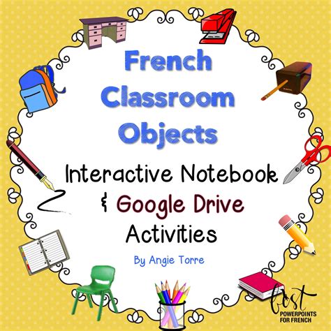 French Classroom Objects