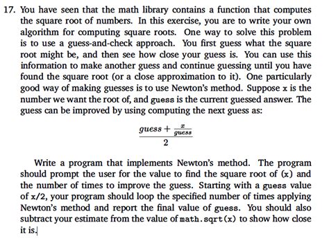 Solved You Have Seen That The Math Library Contains A Chegg