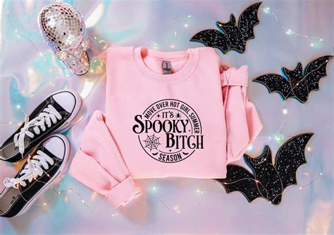 Spooky Bitch Shirt Mover Over Hot Girl Summer Shirt Spooky Season