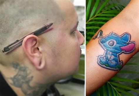 Mind Blowing Tattoo Designs That Appear 3 Dimensional Travelfiber