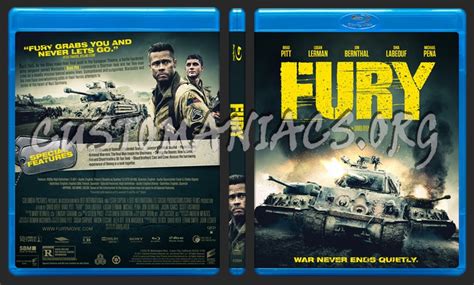 Fury Blu Ray Cover Dvd Covers And Labels By Customaniacs Id 228031