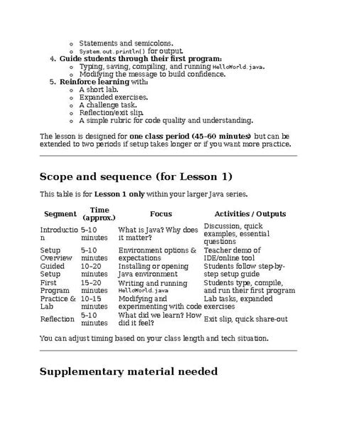 Introduction To Java Setup Syntax And Hello World By Mr Denney