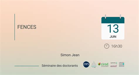 Phd Seminar Simon Jean Cired