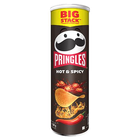 Pringles Chips Hot And Spicy 200g