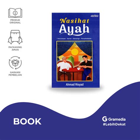 Jual Buku Pengembangan Diri Nasihat Ayah Ahmad Risyad Gramedia Jember Shopee Indonesia