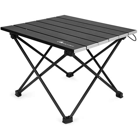 Moon Lence Camping Table Folding Beach Table Small Folding Table Outdoor Ultralight Aluminum