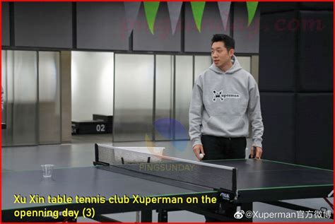 Xu Xin Is Retired Open His Own Club Pingsunday