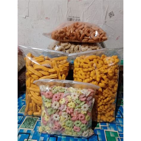 Jual 250 Gram Snack Virgo Snack Sakura Snack Cipiran Snack Riri Lanting Kuning Shopee
