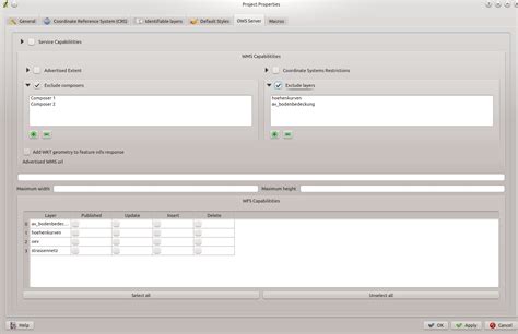 New Configuration Options In QGIS Server Sourcepole