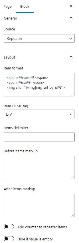 Dynamic Repeater Widget Overview — Jetengine Crocoblock
