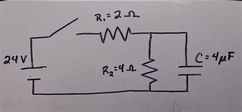 Solved Consider The Circuit Shown In The Sketch Initially Chegg