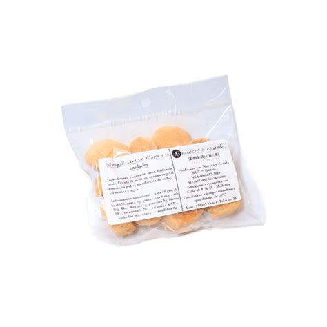 Mini Galletas De Arroz Y Maíz Nueces Y Canela X12und Zonazul