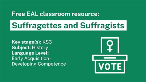 Suffragettes And Suffragists The Bell Foundation
