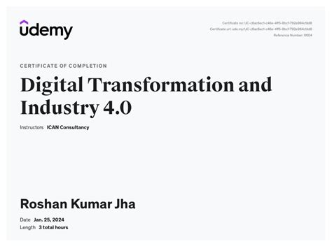 Roshan Kumar Jha On Linkedin Udemy Course Completion Certificate