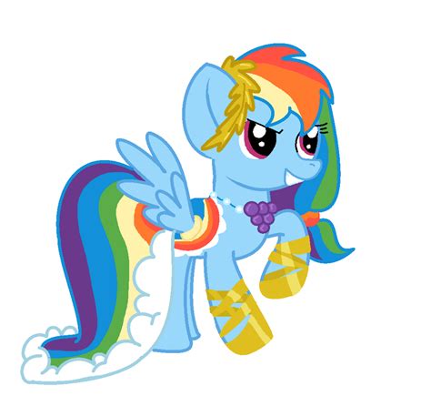 Rainbow Dash In Her Gala Dress By Starlight432 On Deviantart