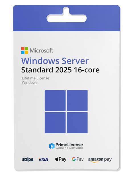 Purchase A Windows Server 2025 Standard Key