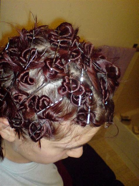 Pin Curls Pin Curls Flapper Hair Bobby Pin Curls
