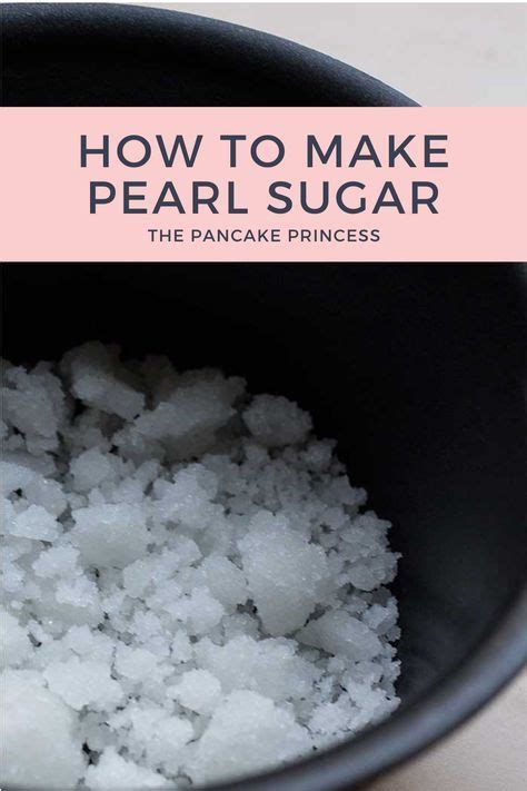 Diy Pearl Sugar The Pancake Princess Resep Di