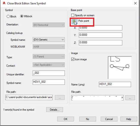 solved copy component won t grab block at insert point center