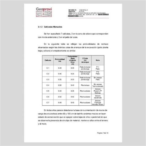 Informe Para Descargar Sobre La Evaluación De Un Edificio