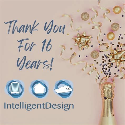 Its Our Workiversary 16 Years Ago Intelligent Design Facebook
