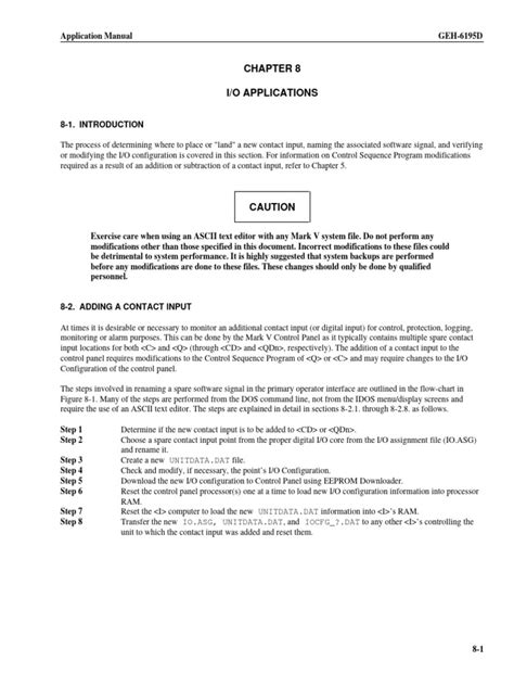 geh 6195 pdf input output relay