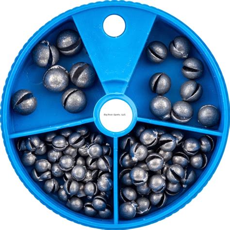 Danielson Round Split Shot Dial A Sinker 78pc Lone Butte Sporting