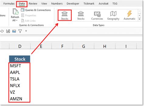 Determine Ytd Stock Growth With Excels Stockhistory Function