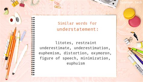 Understatement Synonym I Miss Luke” Is An Understatement Words
