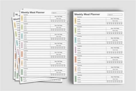 Menu Planner Template Excel